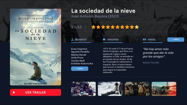 LA SOCIEDAD DE LA NIEVE