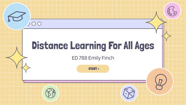 Distance Learning For All