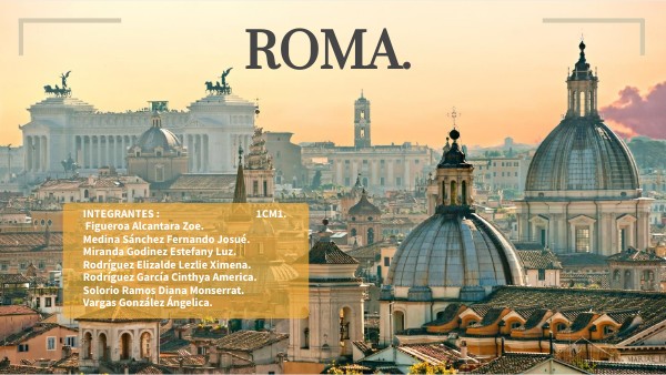 Roma | Genially