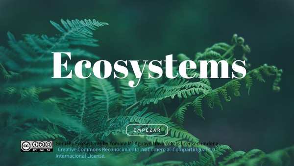 ECOSYSTEMS | Genially
