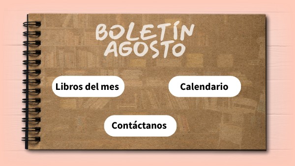 Boletín agosto | Genially