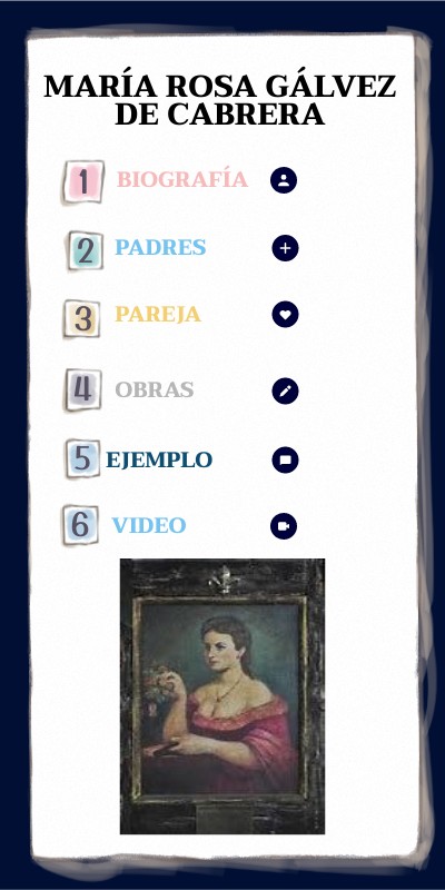 María Rosa Gálvez de Cabrera