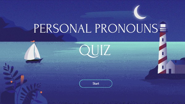 Personal Pronouns Quiz | Genially