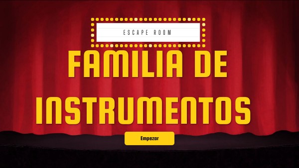 SCAPE ROOM INSTRUMENTOS | Genially