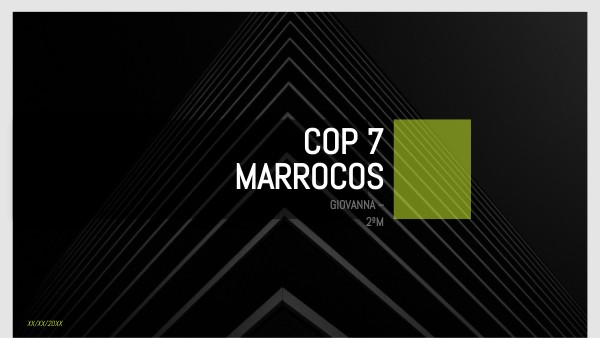 cop 7 marrocos