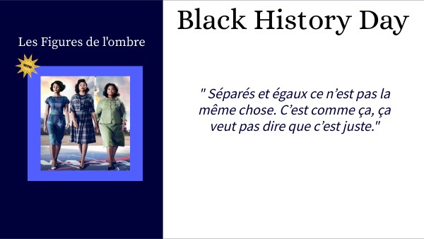 Les Femmes de l'ombre | Genially