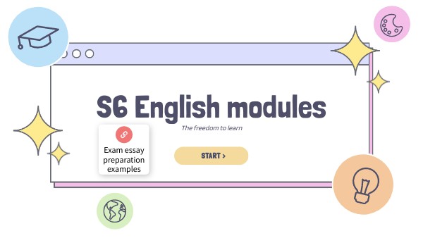 S6 English modules