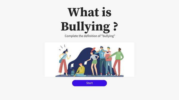 Definition of "bullying" updated