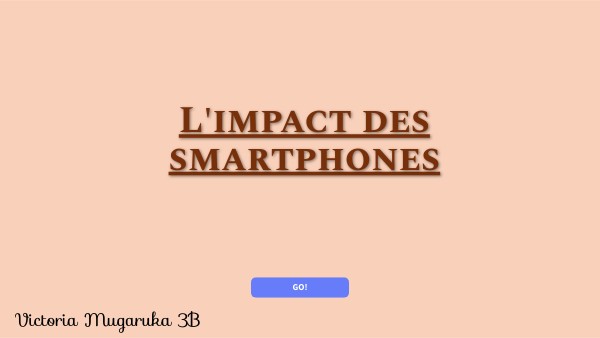 Impact des smartphones | Genially