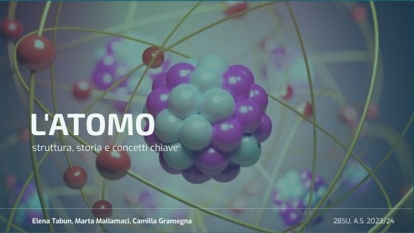 atomo: presentazione | Genially