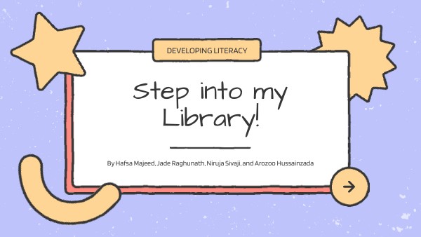 Step into my Library! | Genially