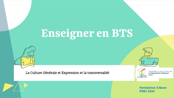 Enseigner en BTS | Genially