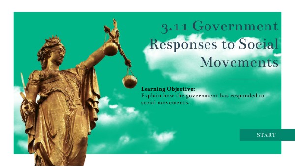 3.11 Government Responses to Social Movements