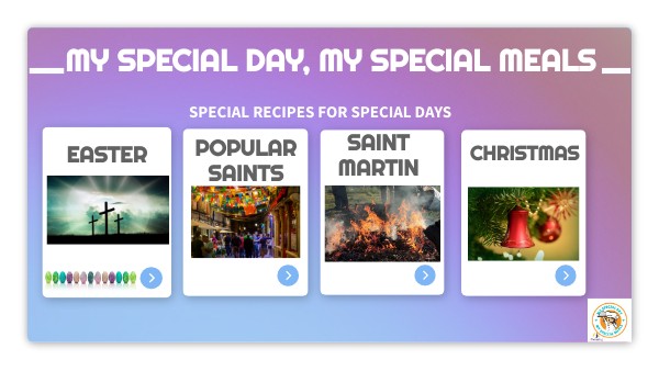 SPECIAL RECIPES FOR SPECIAL DAYS
