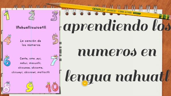 aprendiendo los números en náhuatl | Genially