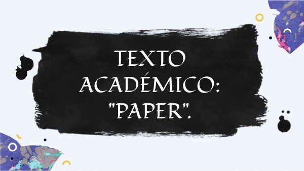 PRESENTACIÓN PAPER | Genially