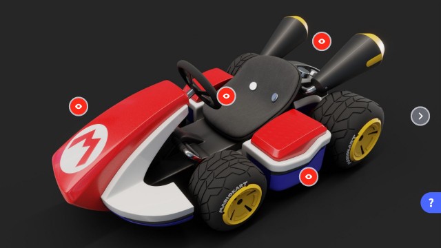 Mapa del Kart de Super Mario