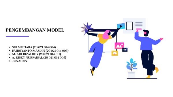 PENGEMBANGAN MODEL | Genially