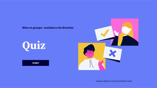 Quiz assistant.e de direction | Genially