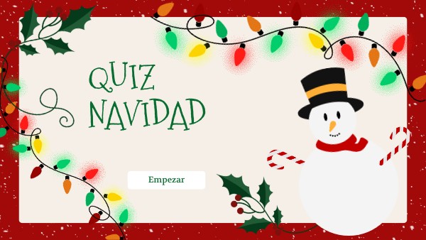 Quiz navidad | Genially