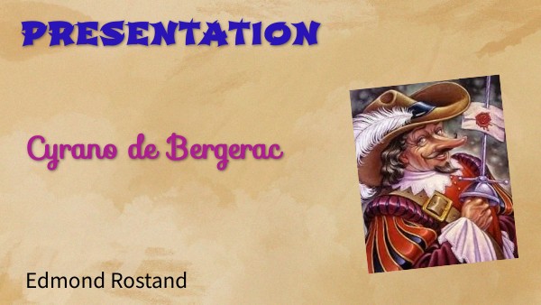 Cyrano De Bergerac | Genially