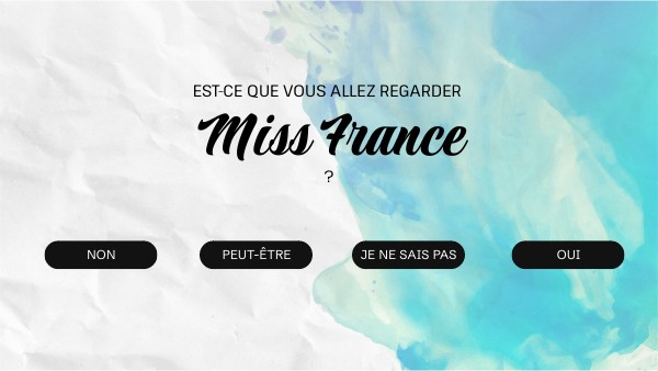 LA question du week-end