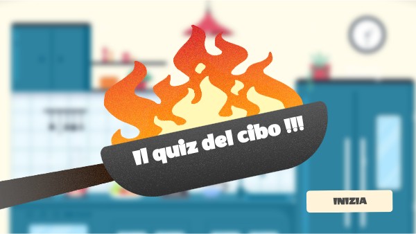 Il cibo - quiz | Genially