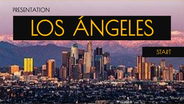 los angeles PRESENTATION