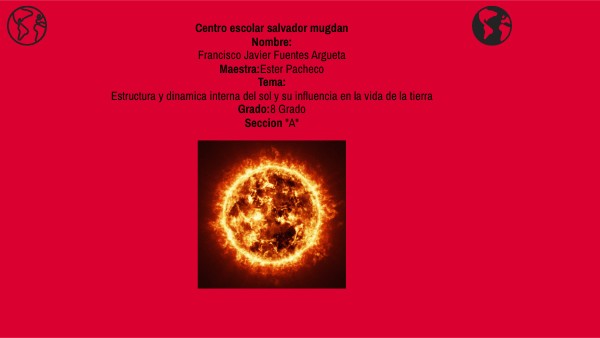 Origen,estructura del sol | Genially