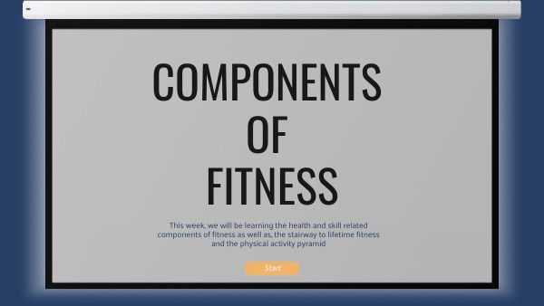 Components of Fitness | Genially