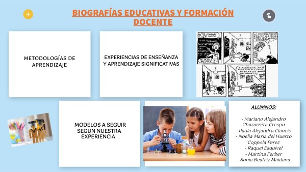 BIOGRAFIAS EDUCATIVAS Y FORMACION DOCENTE