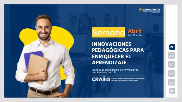 Cronograma de capacitaciones - abril | Genially