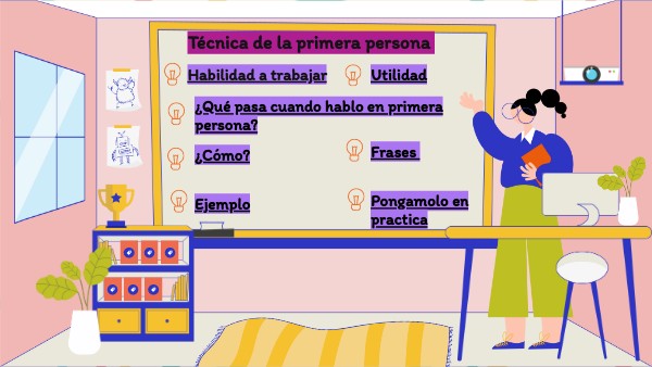 técnica de primera persona | Genially