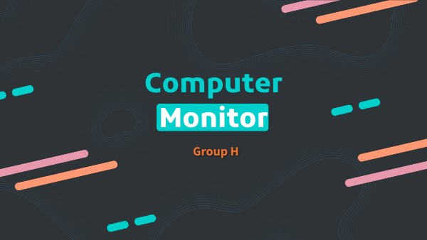 COMPUTER MONITORY