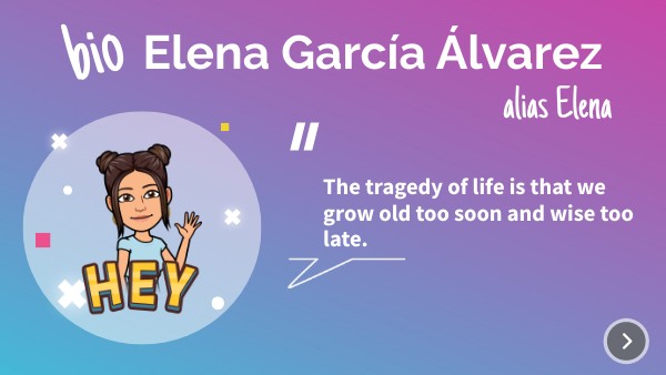 Elena Presentation | Genially