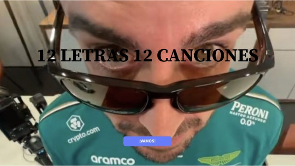 12 LETRAS 12 CANCIONES