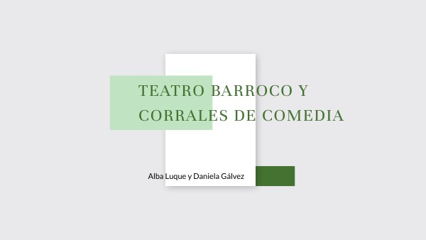 Teatro Barroco