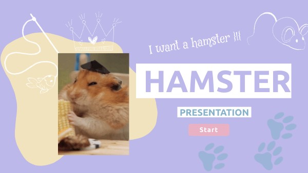 HAMSTER PRESENTATION | Genially