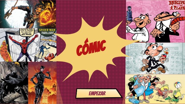 PRESENTACIÓN DÍA DEL LIBRO (CÓMIC) | Genially