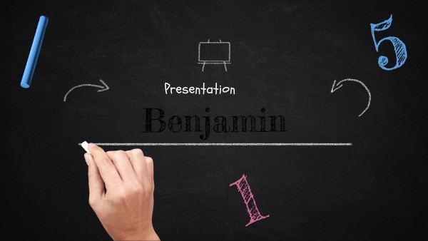 Copie - PRESENTATION Benjamin Schoonjans