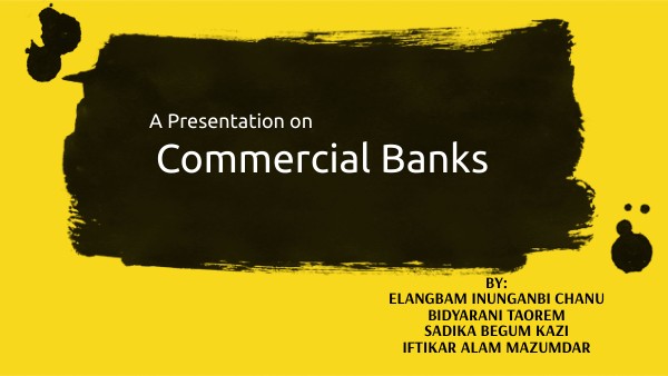 commercial banks | Genially