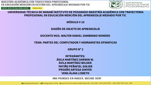 PROYECTO FINAL-COMPUTACION | Genially