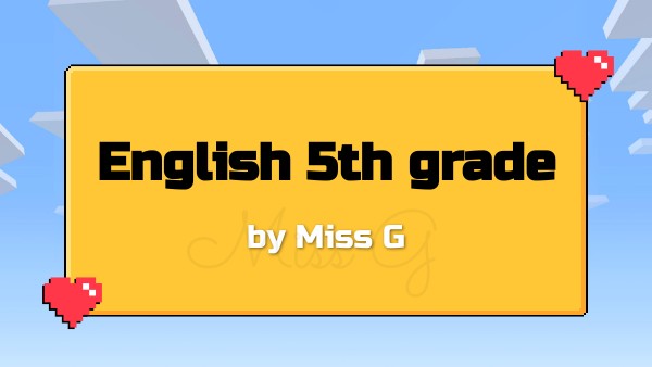 Grammar 5th grade | Genially