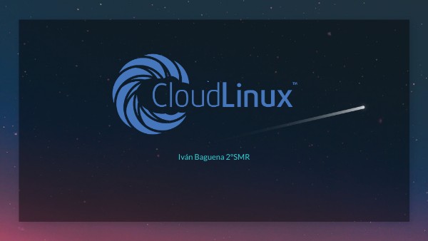 PRESENTACIÓN CloudLinux | Genially
