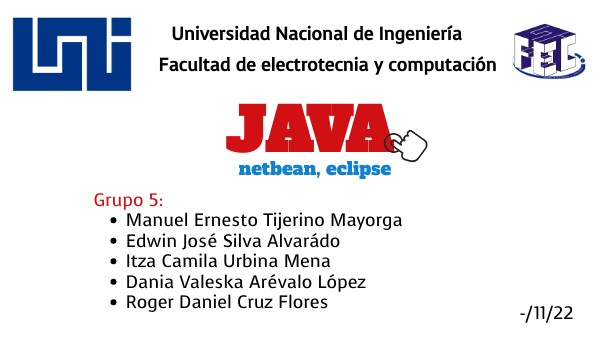PRESENTACIÓN JAVA