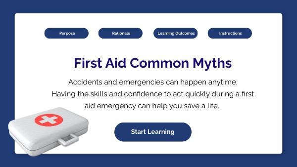 First Aid Myths Debunked | Genially