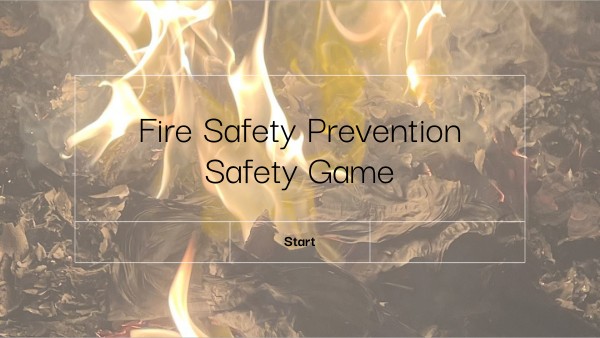 Fire Prevention and Safety Game | Genially