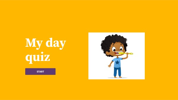my day quiz | Genially