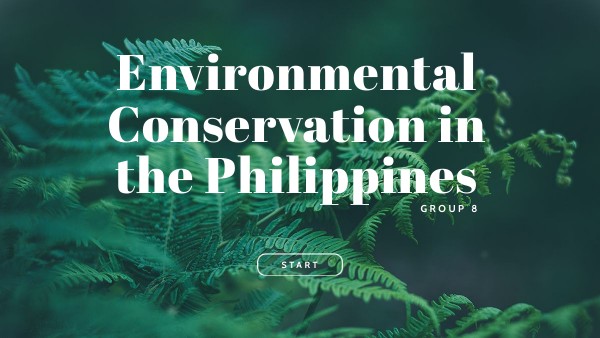 ENV. CONSERVATION IN PH