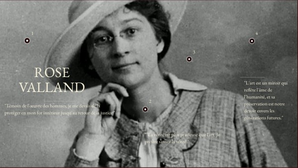 Rose Valland | Genially